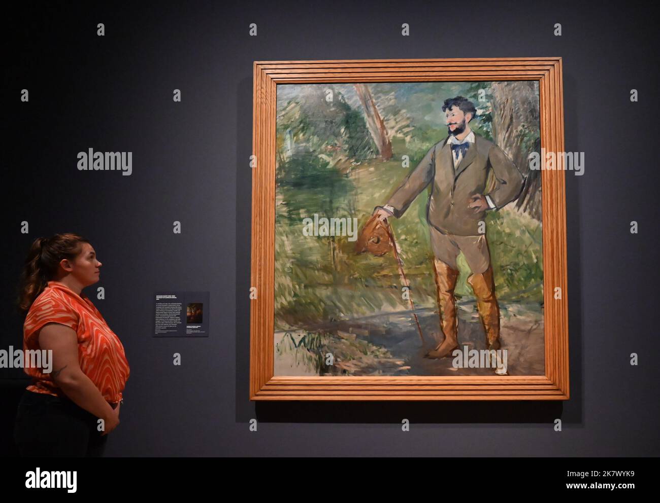 Die erste britische Ausstellung rund um das Porträt von Eva Gonzalès ...