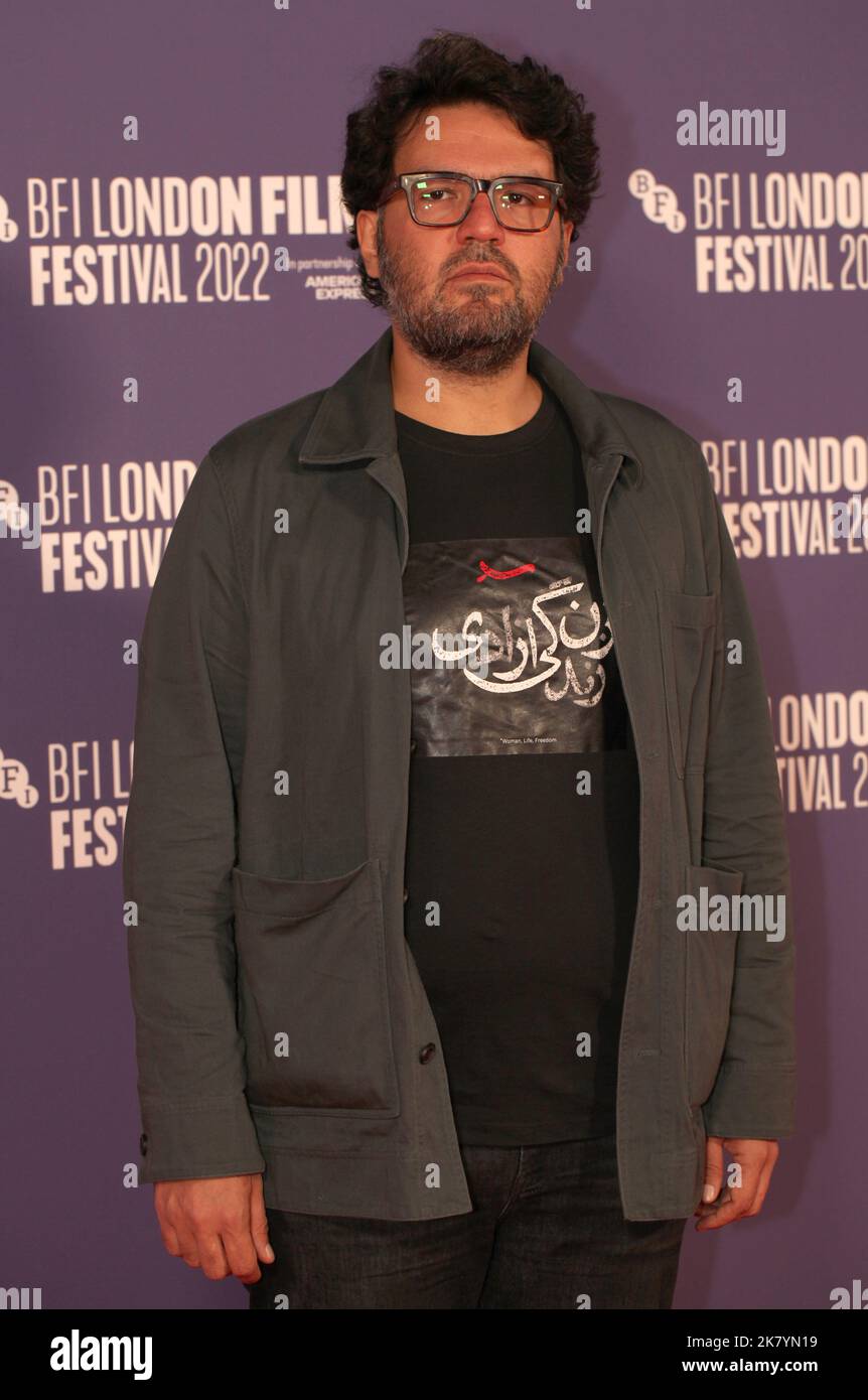 London, Großbritannien. Arash Ashtiani bei der Premiere von Holy Spider ...
