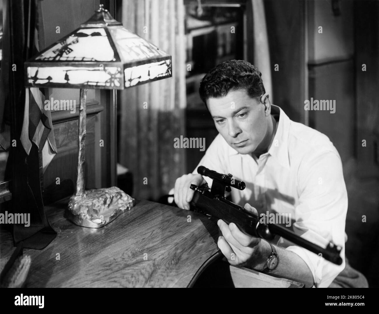 Scoped rifle -Fotos und -Bildmaterial in hoher Auflösung – Alamy