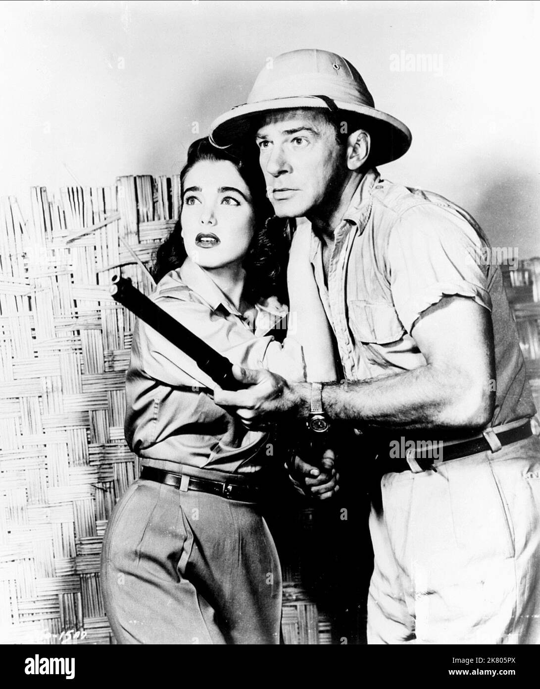 Julie Adams & Richard Carlson Film: Kreatur aus der Schwarzen Lagune ...