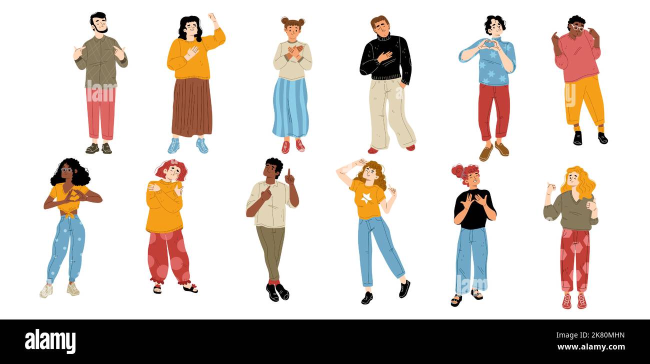 Selbstliebe Konzept mit Menschen lieben sich. Männer und Frauen umarmen ... Selbstliebe Konzept mit Menschen lieben sich. Männer und Frauen umarmen ...