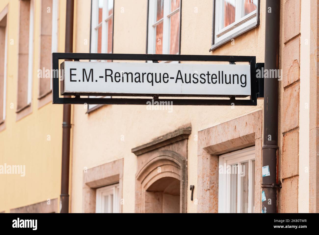 24. Juli 2022, Osnabrück, Deutschland: Erich Maria Remarque (Remark ...