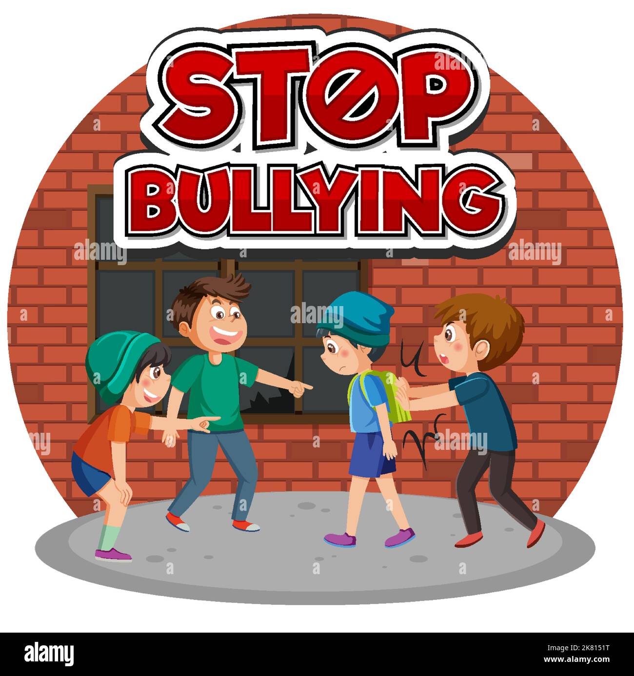 Mobbing bild Stock-Vektorgrafiken kaufen - Alamy