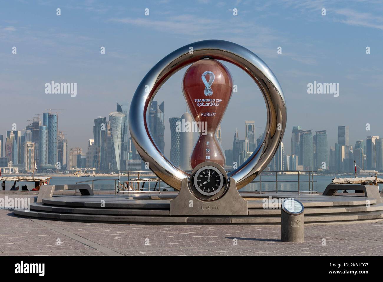 30 Tage bis zur FIFA Fußball-Weltmeisterschaft Katar 2022, Doha, Katar ...