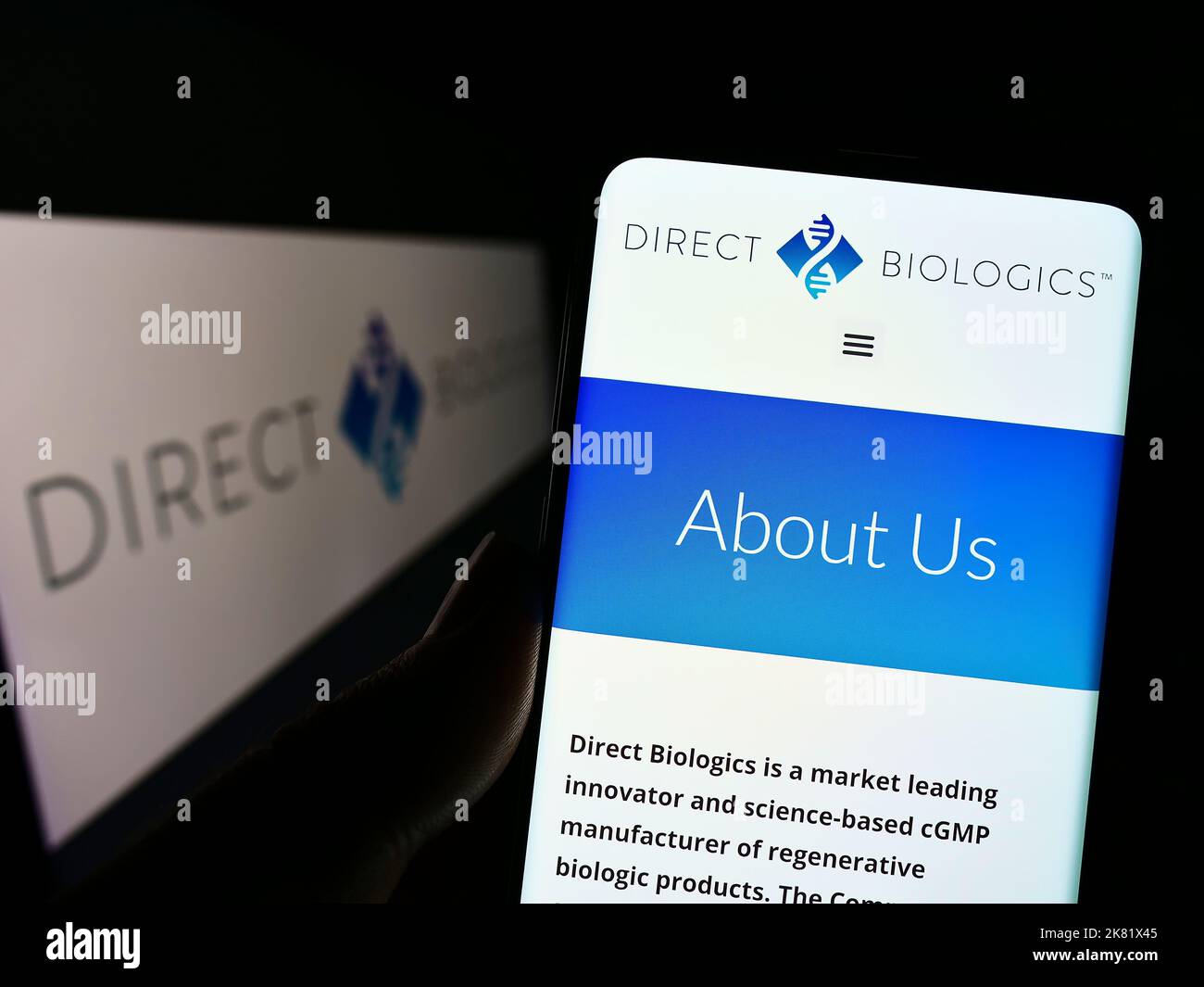 Direct biologics logo -Fotos und -Bildmaterial in hoher Auflösung – Alamy