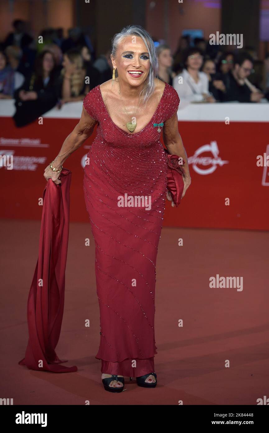 ROM, ITALIEN - 18 2022. OKTOBER: Guia jelo, Anna Gargano nehmen am 18 ...