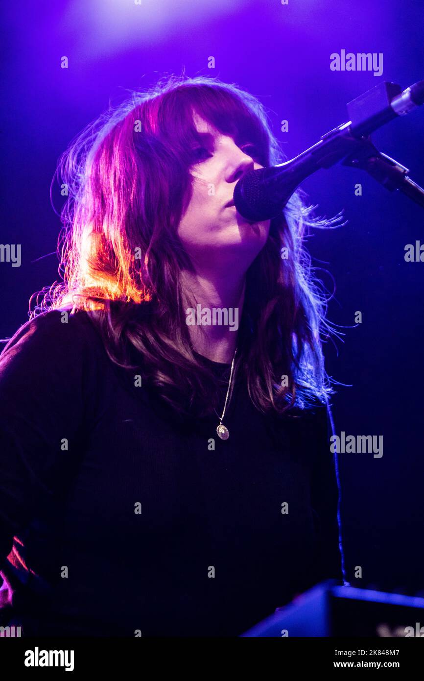 Mailand Italien. 20. Oktober 2022. Das britische Duo THE KVB tritt live ...