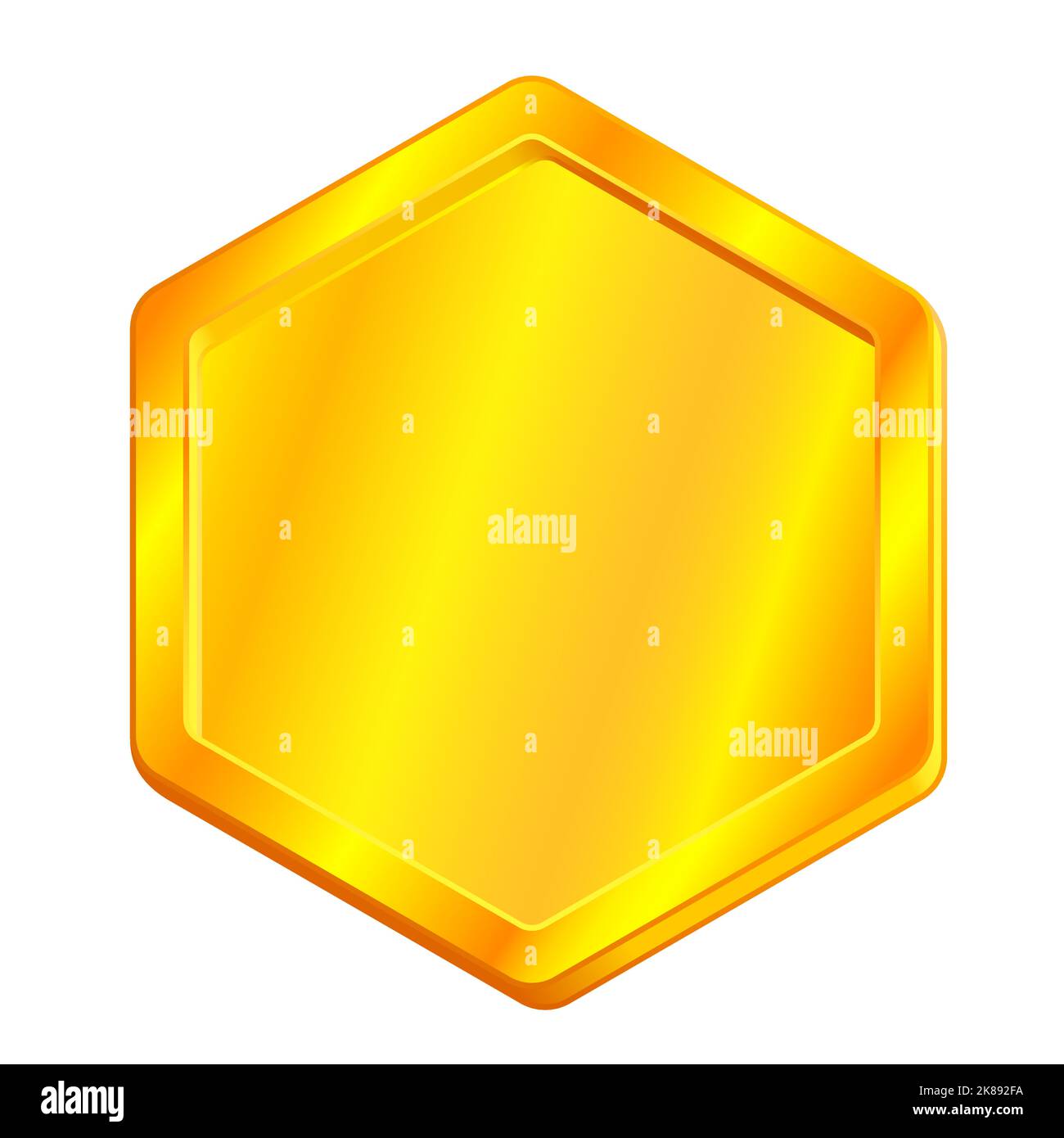 Hexagon symbol Stock-Vektorgrafiken kaufen - Alamy