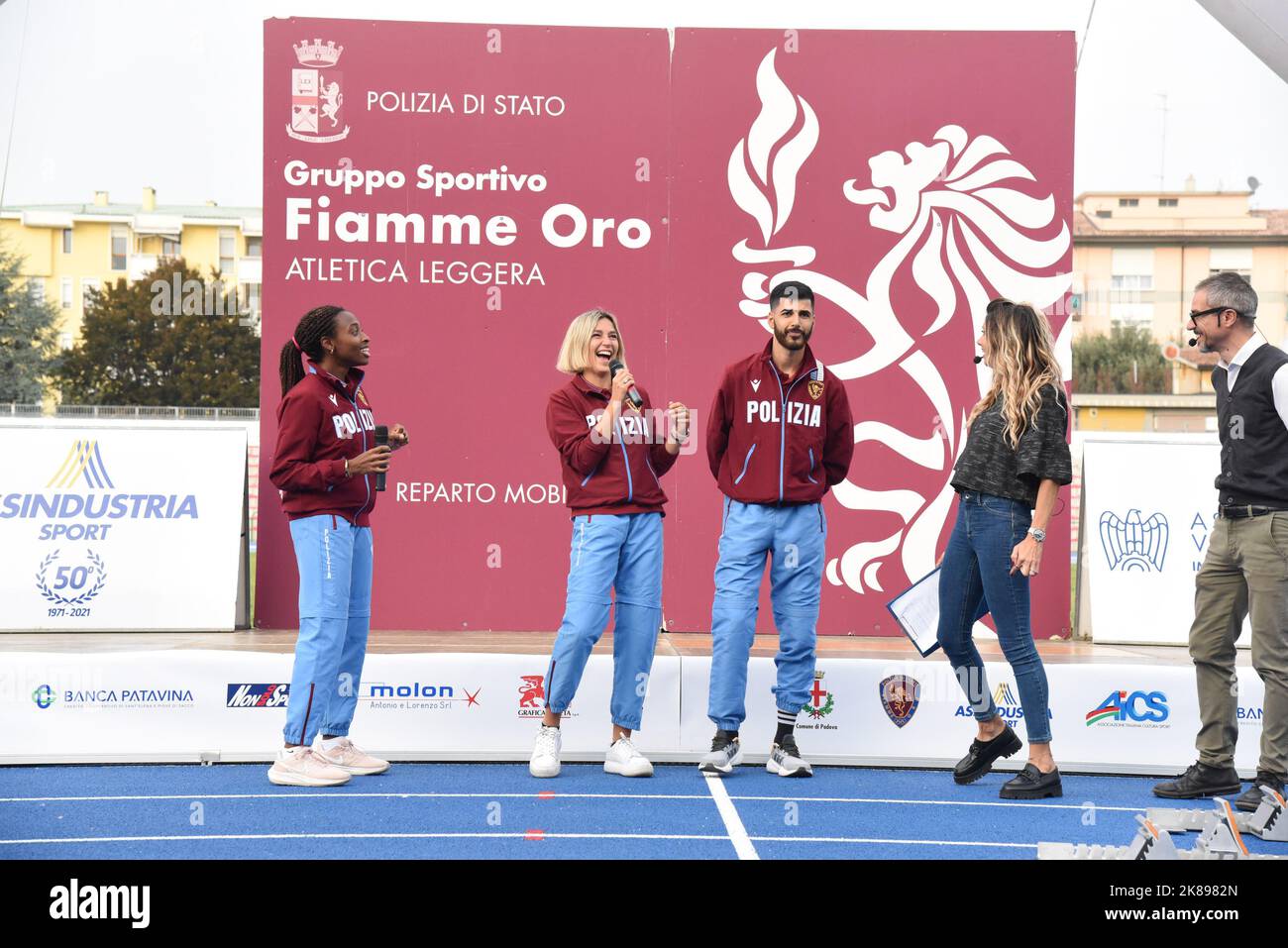 Colbachini Stadium, Padova, Italien, 21. Oktober 2022, Bogliolo ...