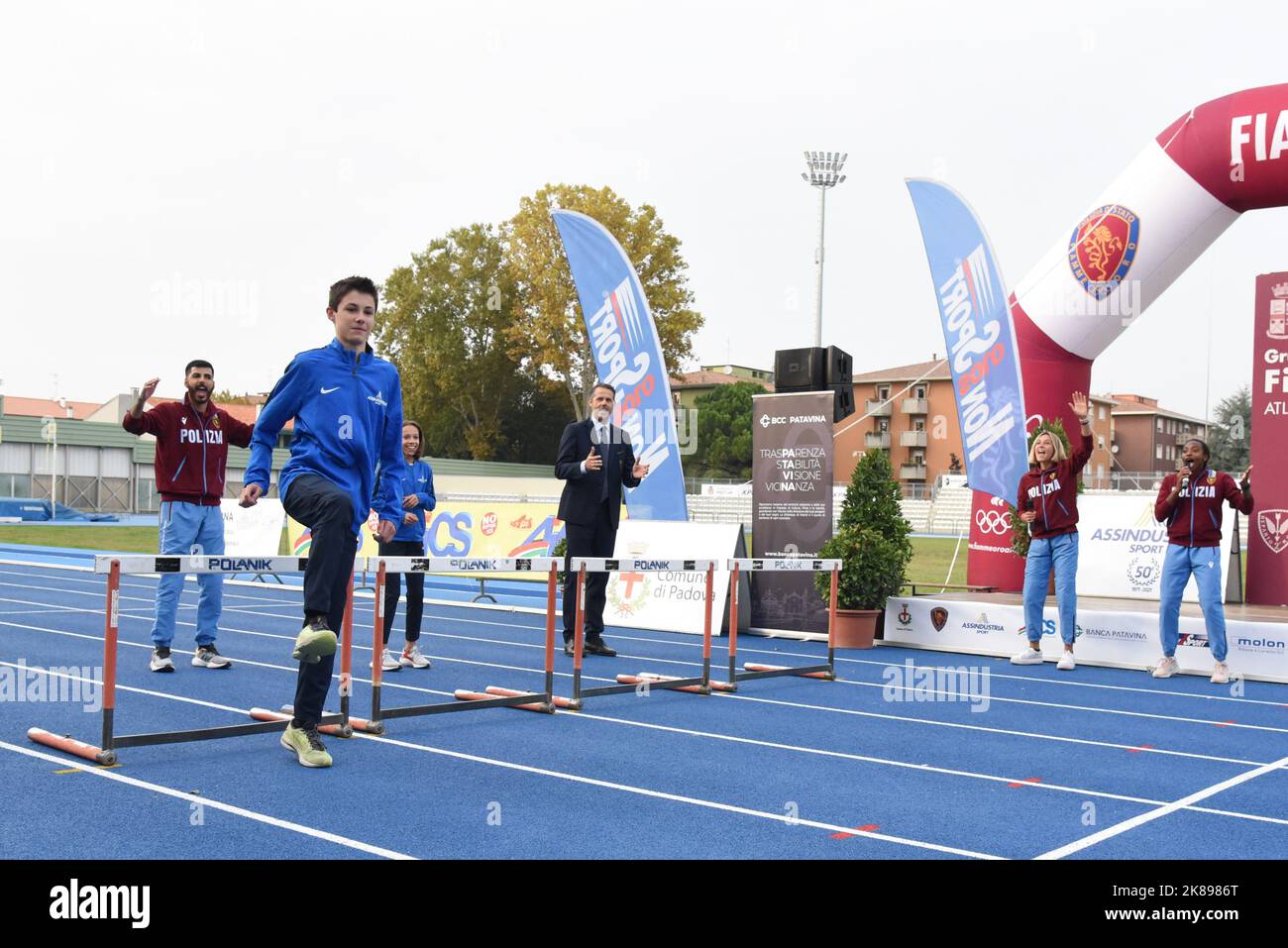 Colbachini Stadium, Padova, Italien, 21. Oktober 2022, Bogliolo ...