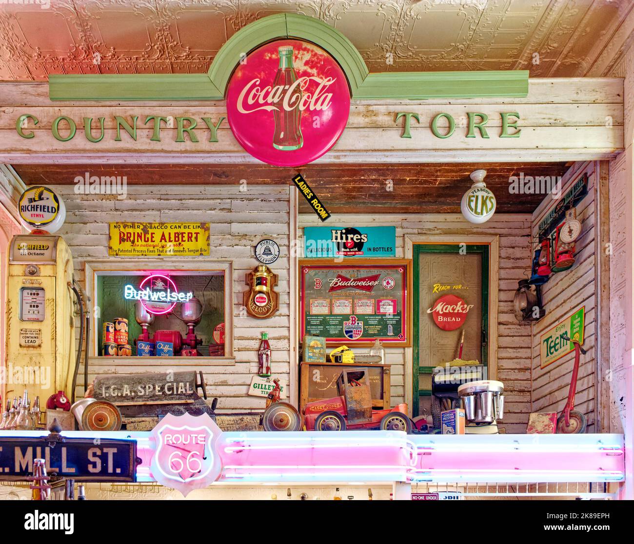 BAR HARBOR, MAINE - 1. September 2022: Bar Harbor, an der Küste von ...