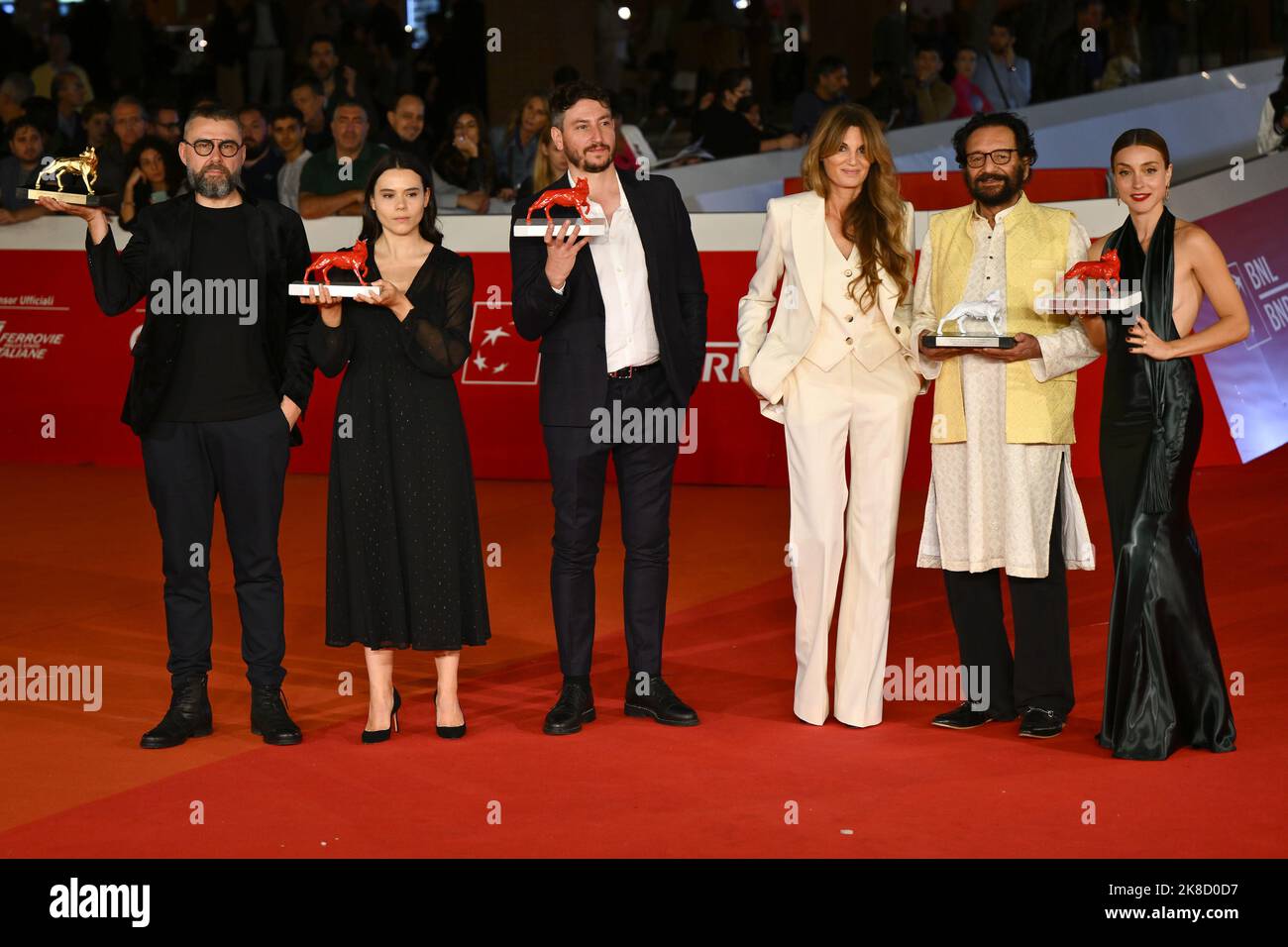 Rom, Italien - 22. Oktober: Viesturs Kairišs, Lilith Grasmug, Ady ...