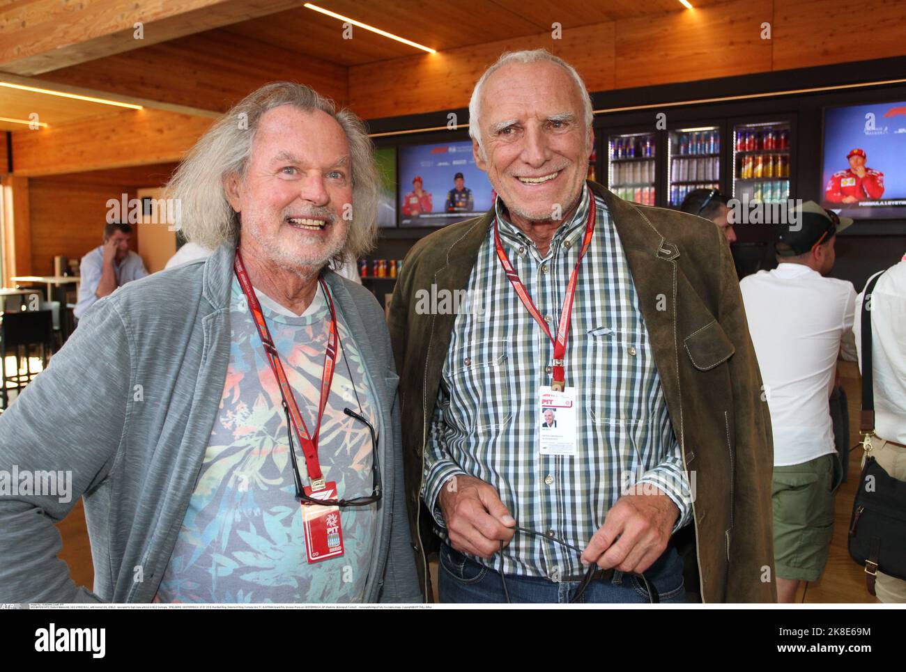 Spielberg, Österreich. 01.. Juli 2018. DIDI MATESCHITZ, Dietrich ...