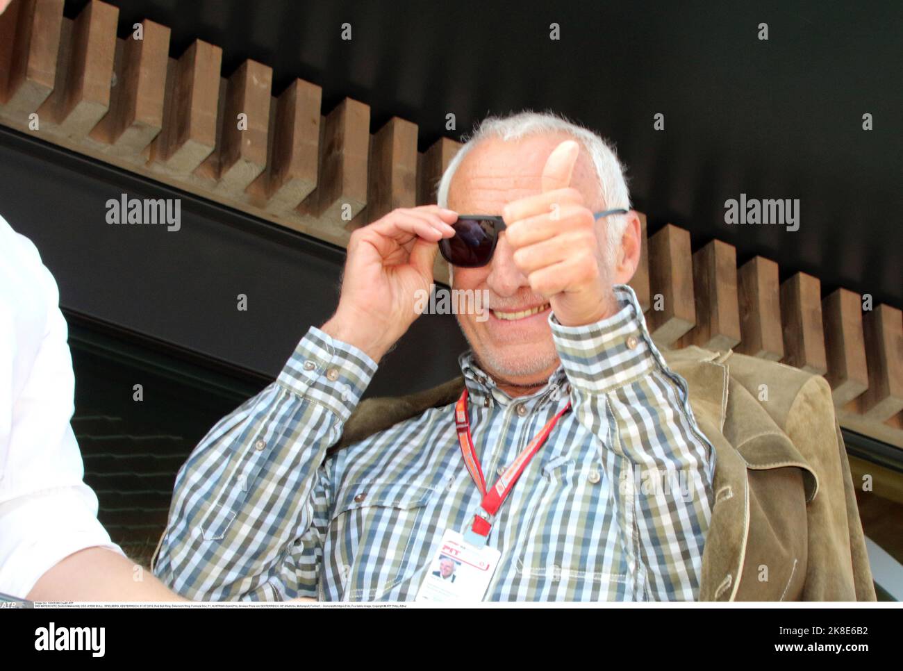 Spielberg, Österreich. 01.. Juli 2018. DIDI MATESCHITZ, Dietrich ...