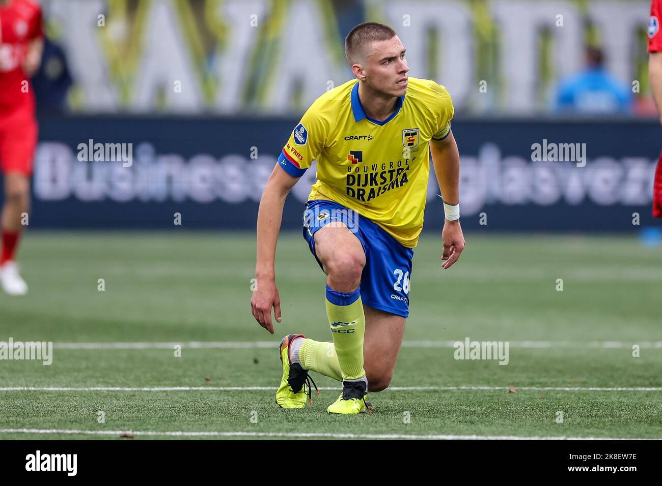 LEEUWARDEN, NIEDERLANDE - 23. OKTOBER: Roberts Uldrikis vom SC Cambuur ...