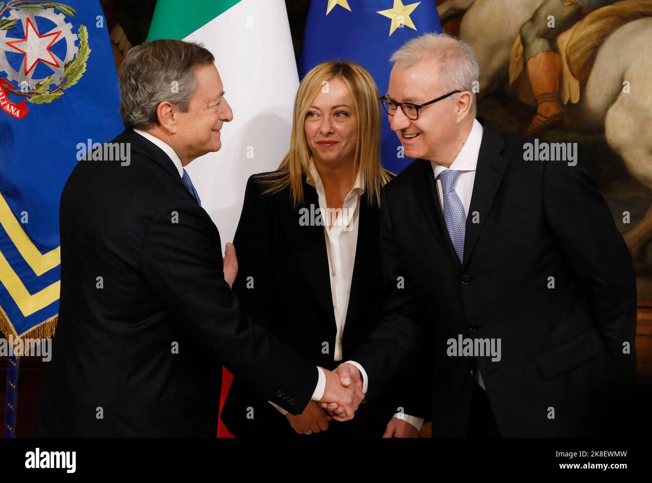 Rom, Italien. 23. Oktober 2022. Rom, Glockenzeremonie und erster ...