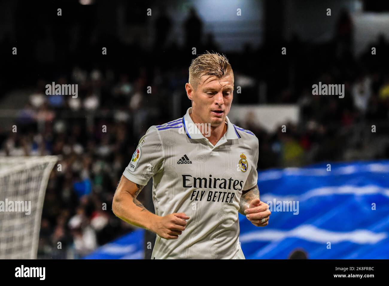 MADRID, SPANIEN - 22. OKTOBER: Toni Kroos von Real Madrid CF beim Spiel ...