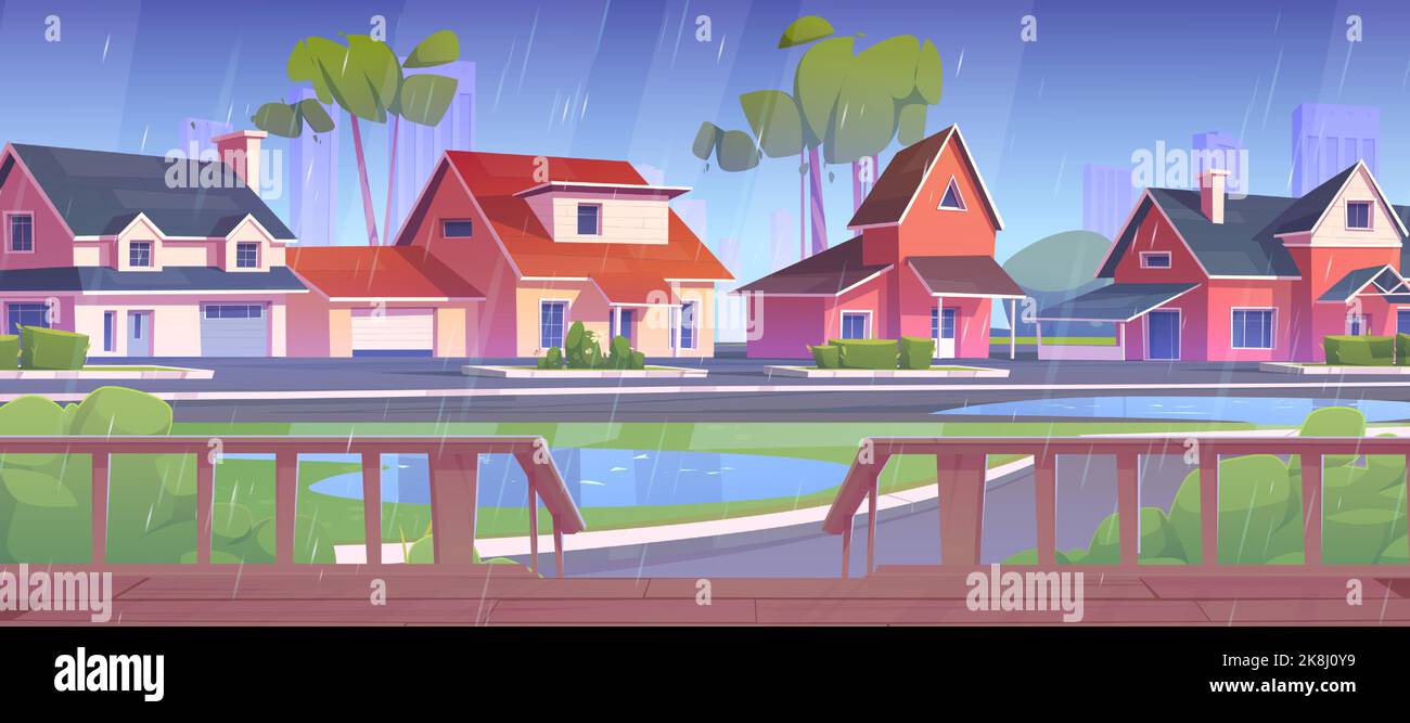 Treppenhaus veranda Stock-Vektorgrafiken kaufen - Alamy