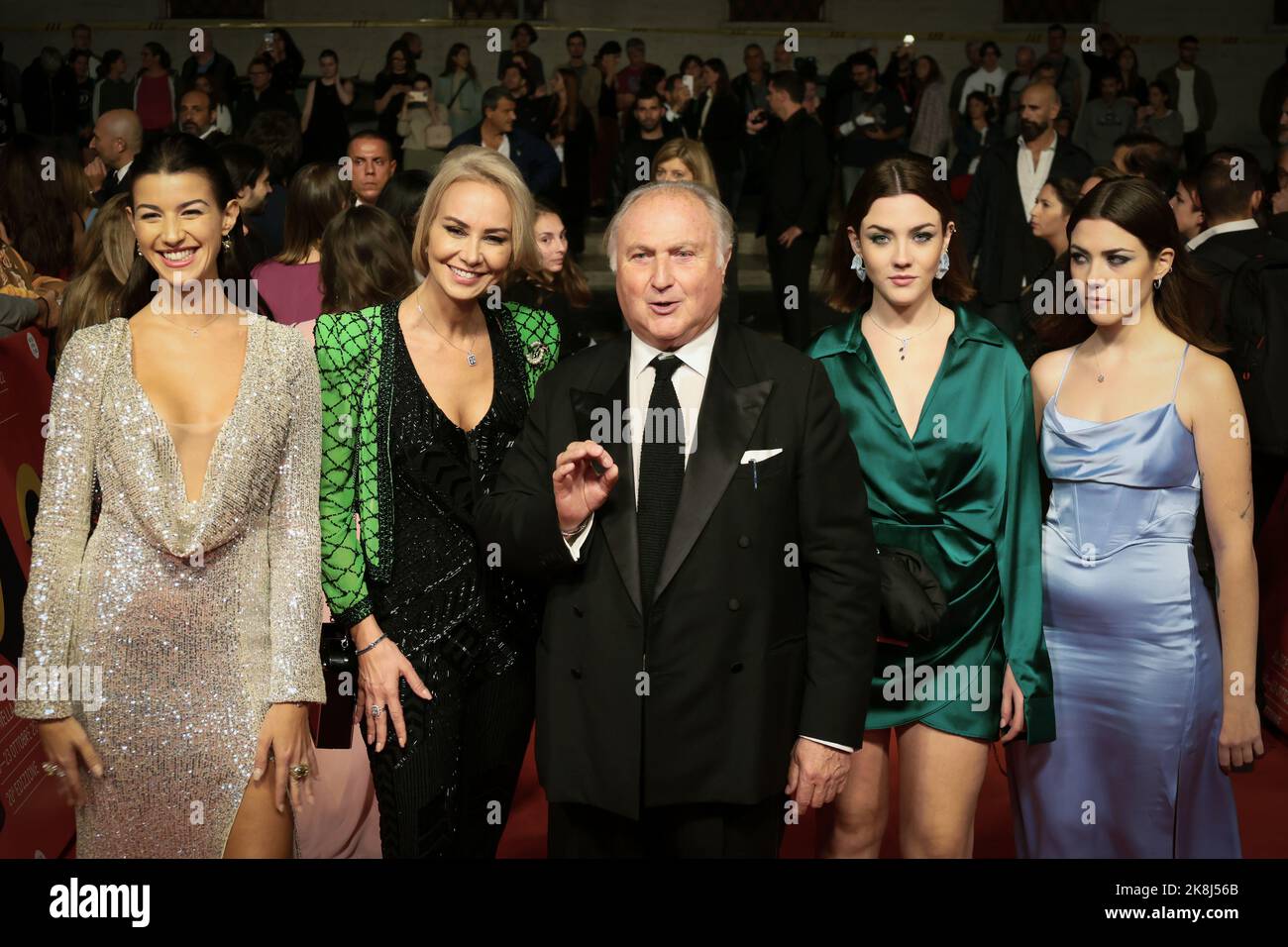 Rom, Italien - 23. Oktober 2022: Ginevra Lamborghini, Angela Krieger ...