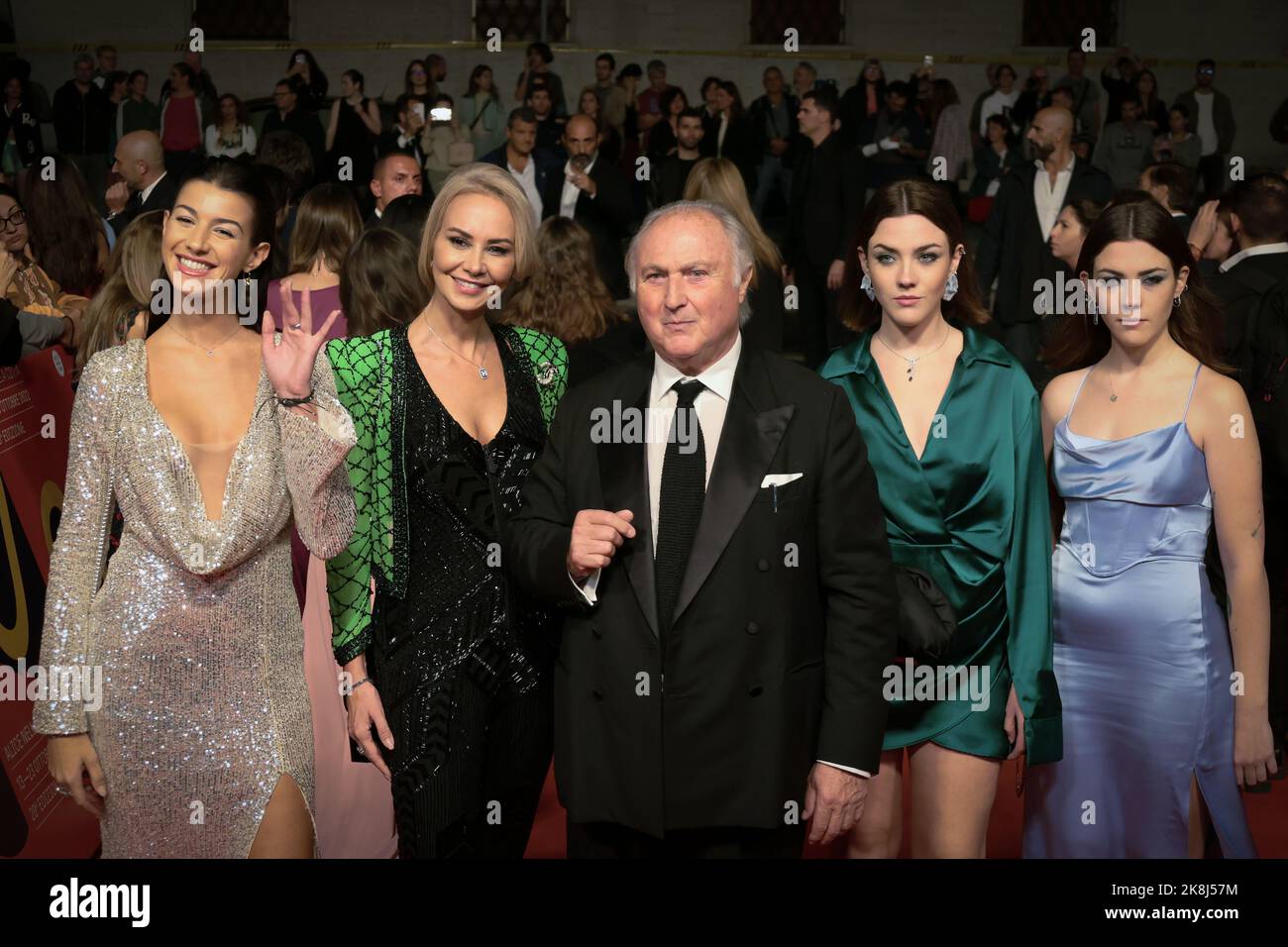 Rom, Italien - 23. Oktober 2022: Ginevra Lamborghini, Angela Krieger ...