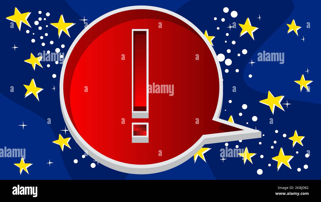 Ausrufezeichen gefahr Stock-Vektorgrafiken kaufen - Seite 2 - Alamy