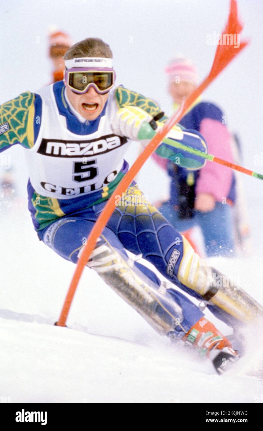 Oslo slalom -Fotos und -Bildmaterial in hoher Auflösung – Alamy