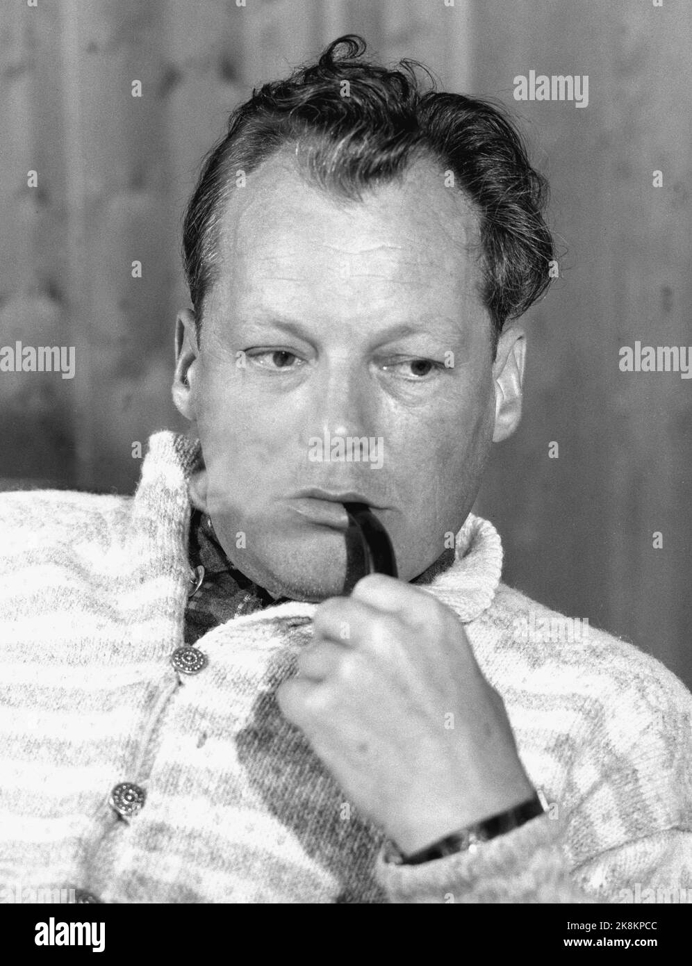 Fh hier willy brandt der pfeife raucht foto -Fotos und -Bildmaterial in ...