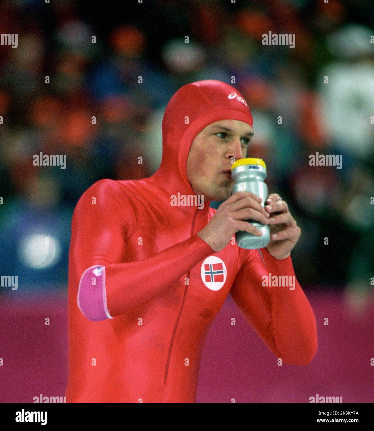 Olympische Winterspiele 19940216 in Hamar in Lillehammer. Skating ...