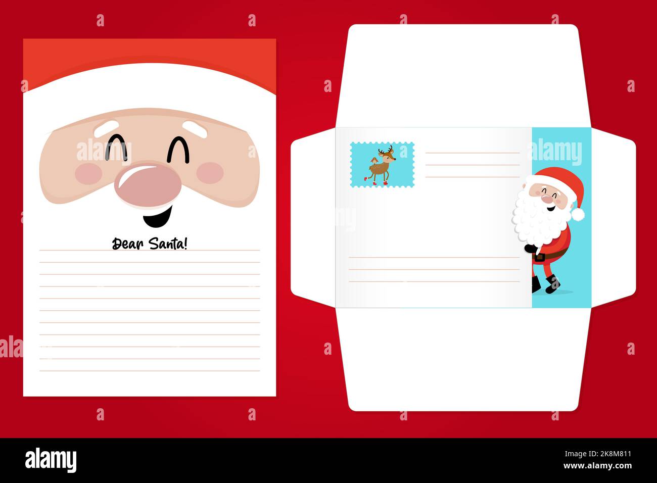 Brief an den Weihnachtsmann - Weihnachtsbrief vom Weihnachtsmann ...