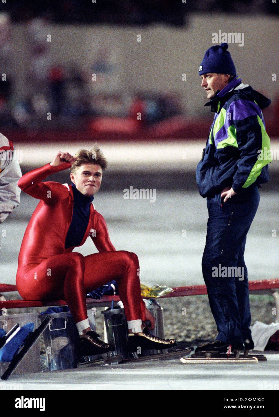 Zusammen mit trainer hans trygve kristiansen foto -Fotos und ...