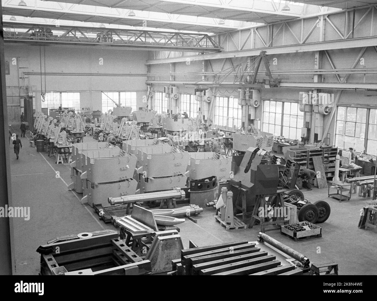 Kongsberg 19620825. Raketen für die NATO. Die Kongsberger Waffenfabrik ...