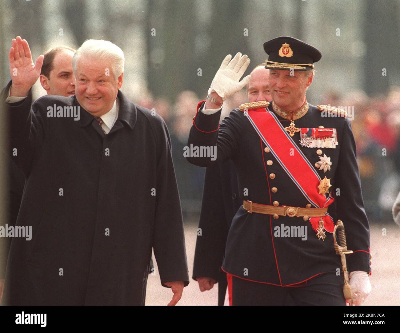 Boris jelzin besucht norwegen -Fotos und -Bildmaterial in hoher ...