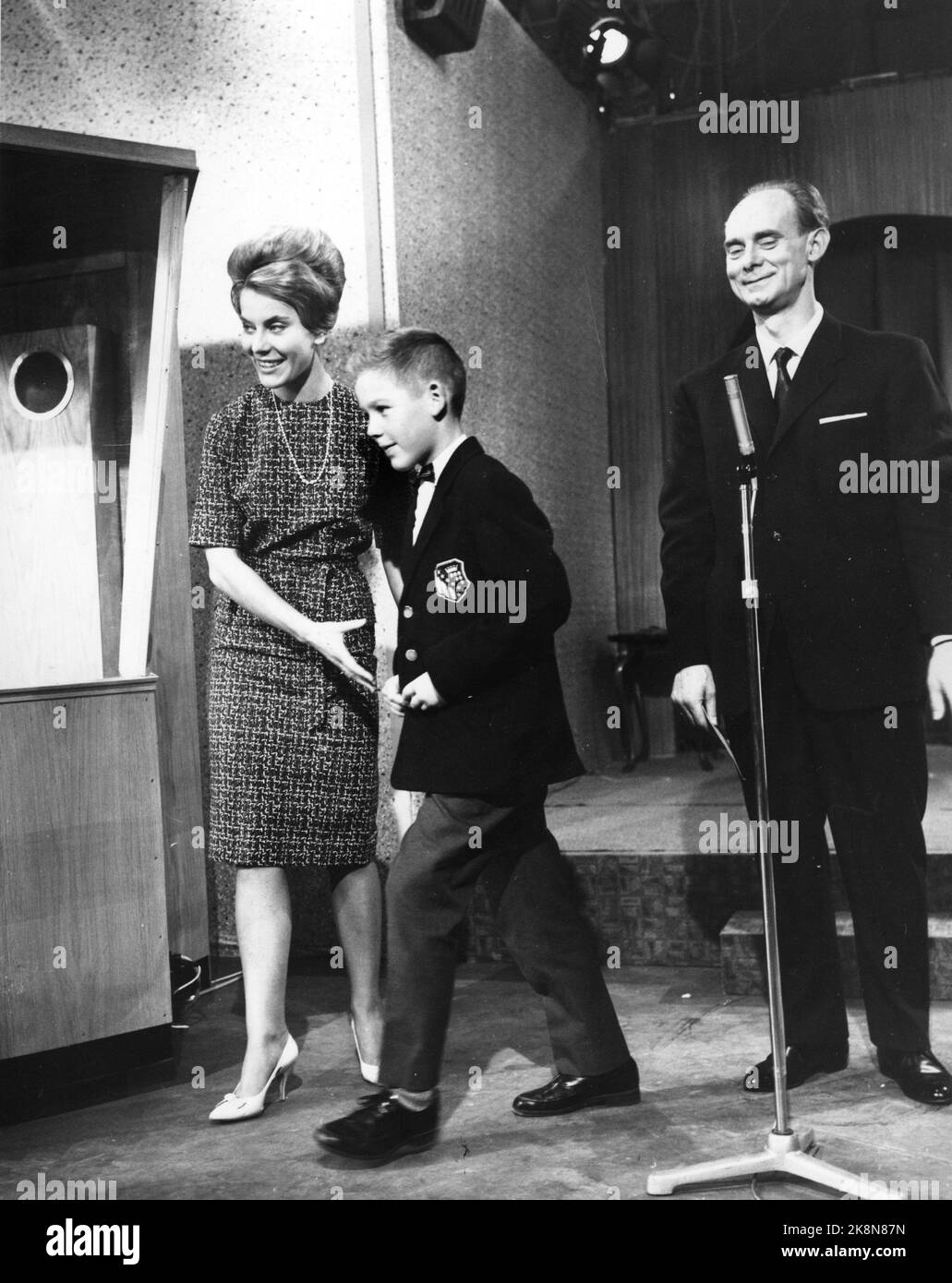 Oslo 1961. Das Fernsehprogramm RID oder Double in NRK. Der ...