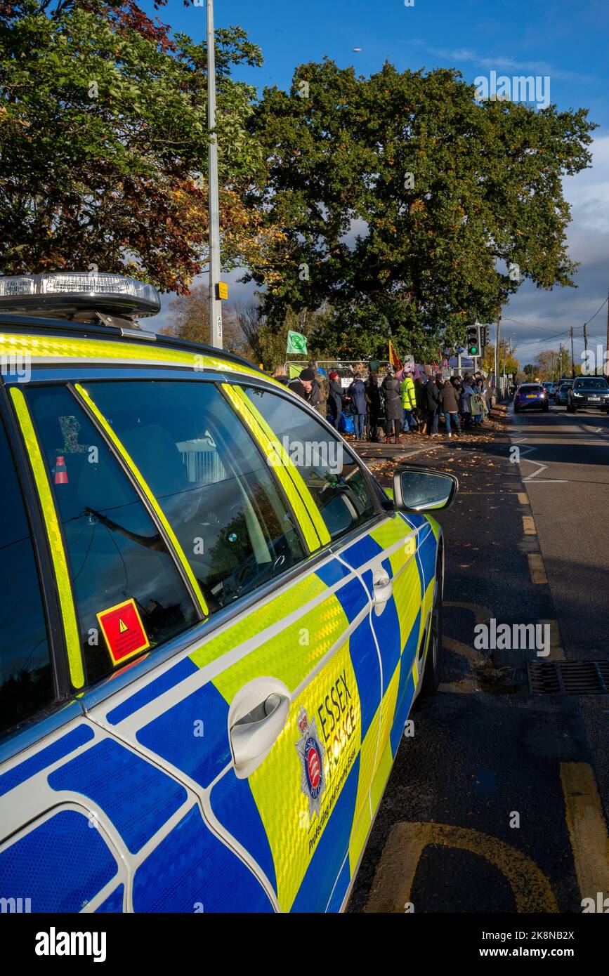 Ashingdon Road, Rochford, Southend on Sea, Essex, Großbritannien. 24 ...