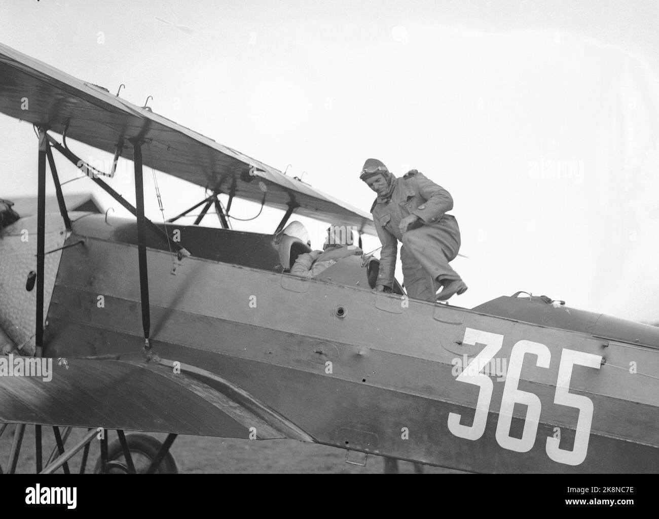 Gran durchquerte den luftraum und flog von kjeller nach berlin -Fotos ...