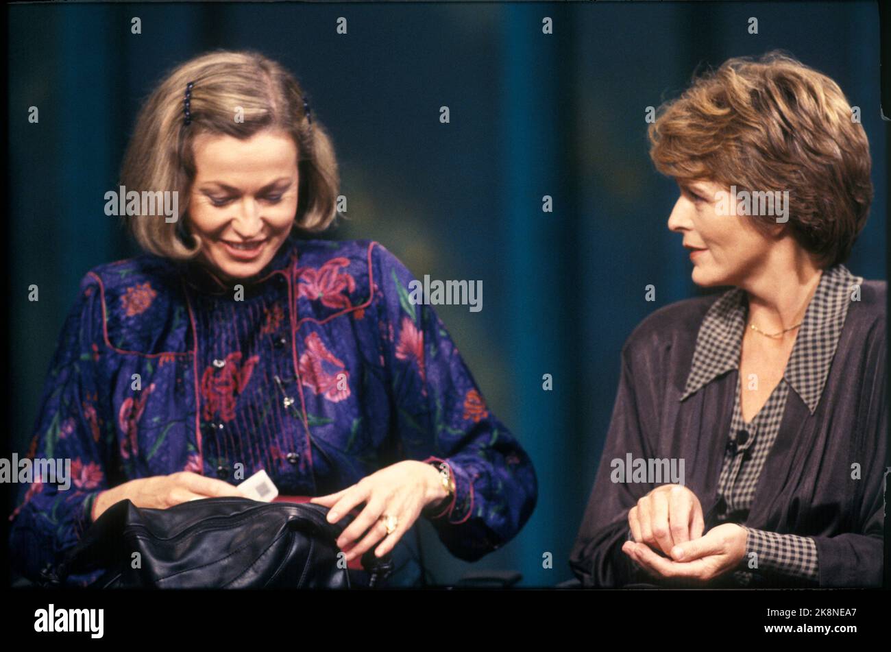 Oslo 19930913 politiker kaci kullmann five -Fotos und -Bildmaterial in ...
