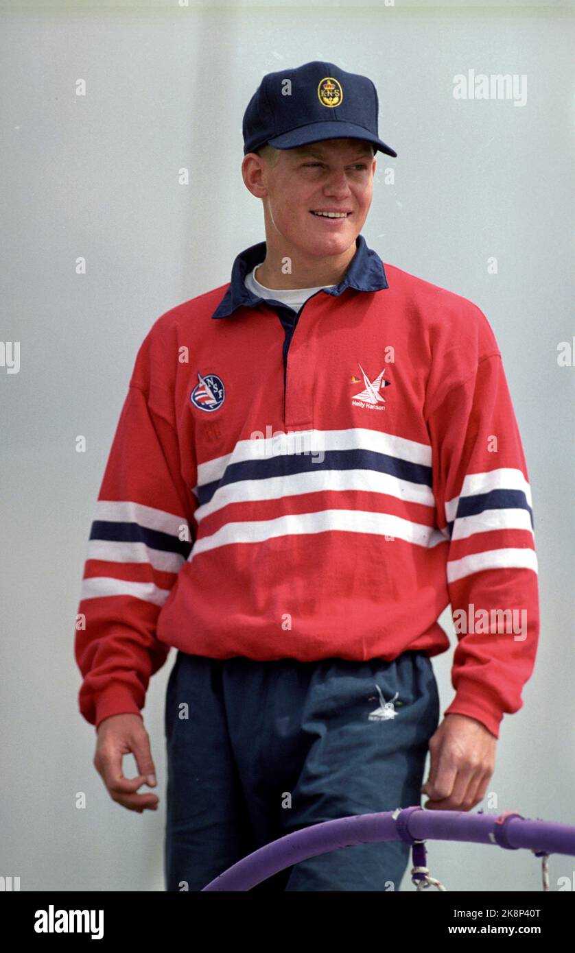 199105. Per Gunnar Haugen, Seiler und die Freundin von Prinzessin ...