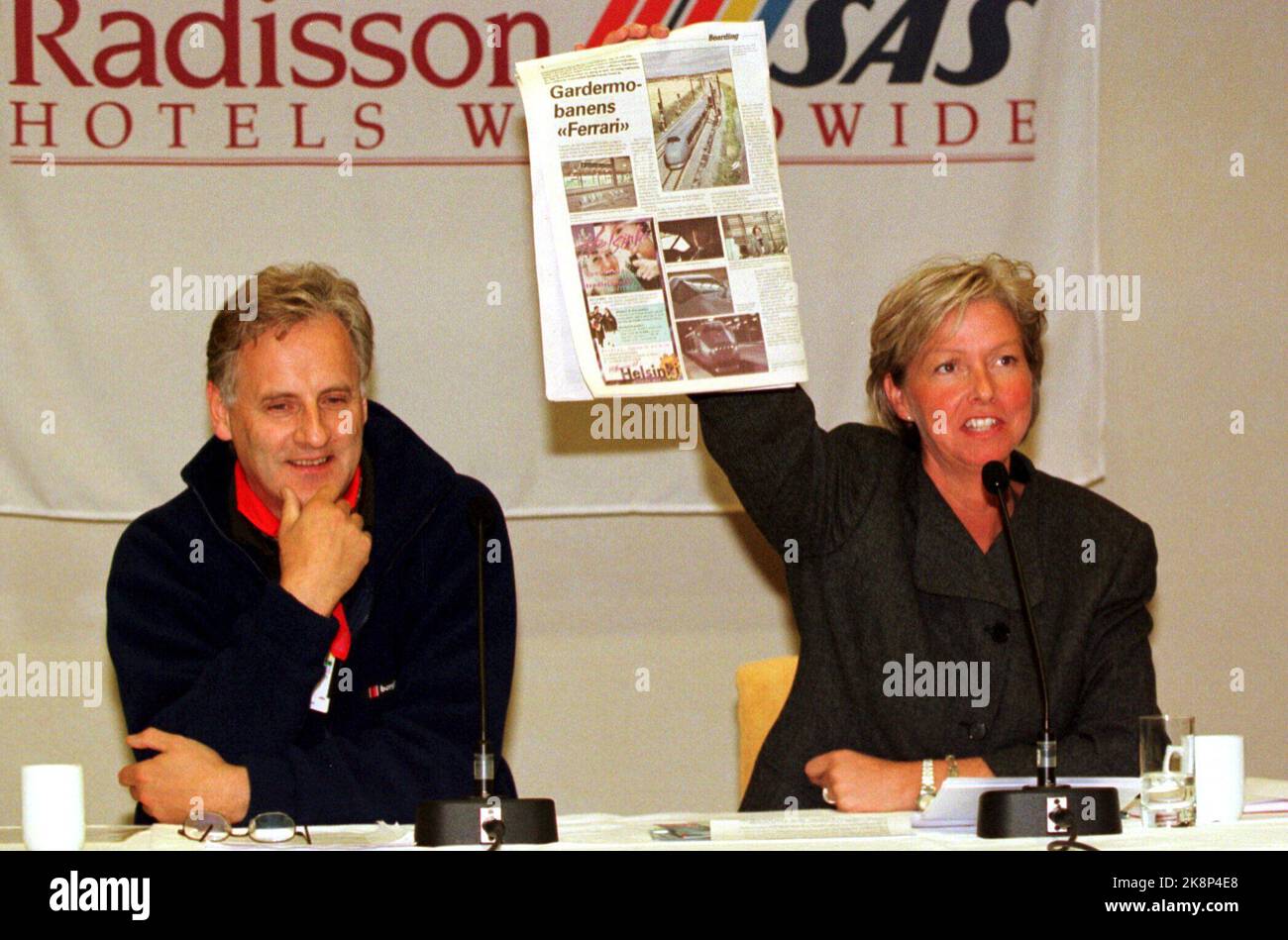 Der Flughafen Oslo organisierte am Samstag den Press Day in Gardermoen ...