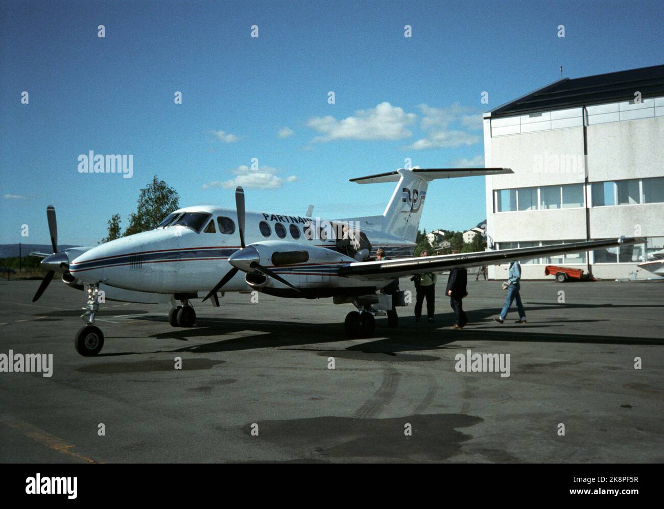 Oslo 19890909. Partnair-Unfall. Ermittler aus Kripos besteigen in ...