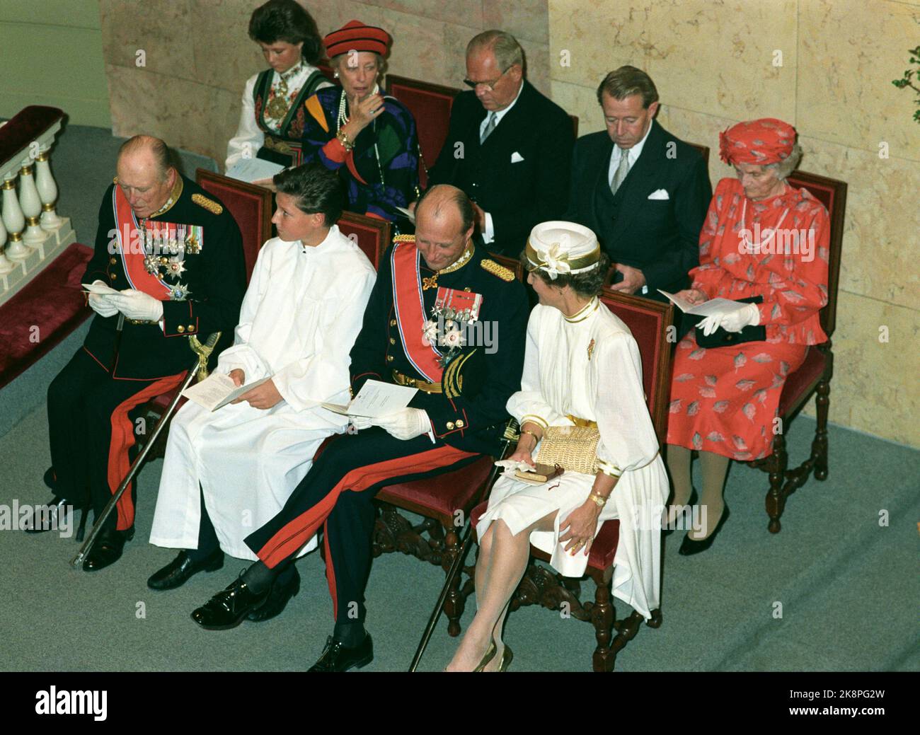 Johan martin ferner und opa erling lorentzen foto -Fotos und ...