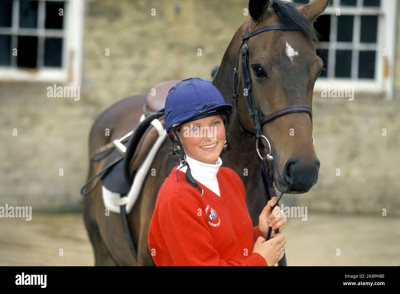 Oxford 19900920 - Prinzessin Märtha Louise verbringt ein Jahr an der ...