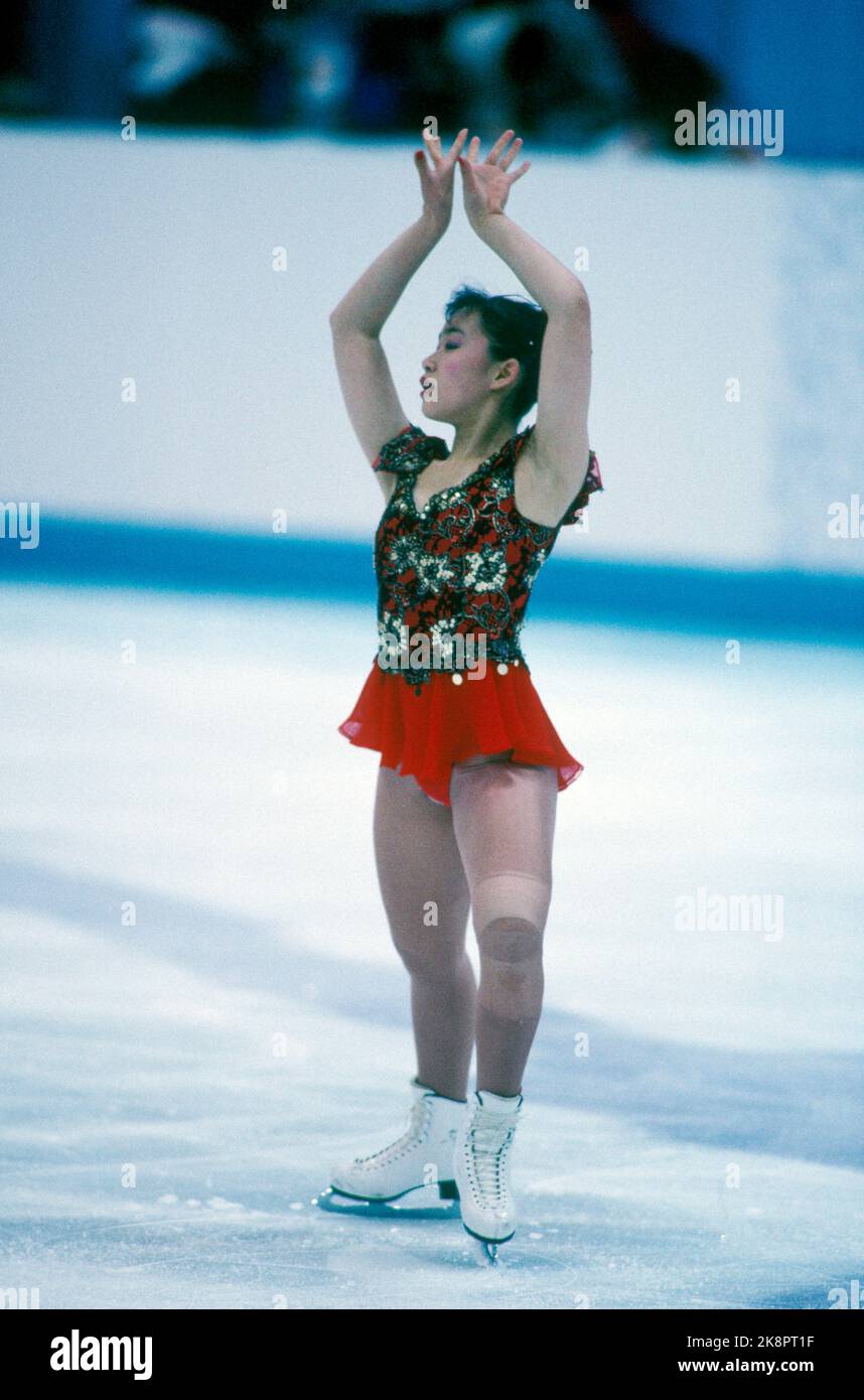Hamar 25 februar 1994 lillehammer olympiade 1994 rena inoue foto -Fotos ...