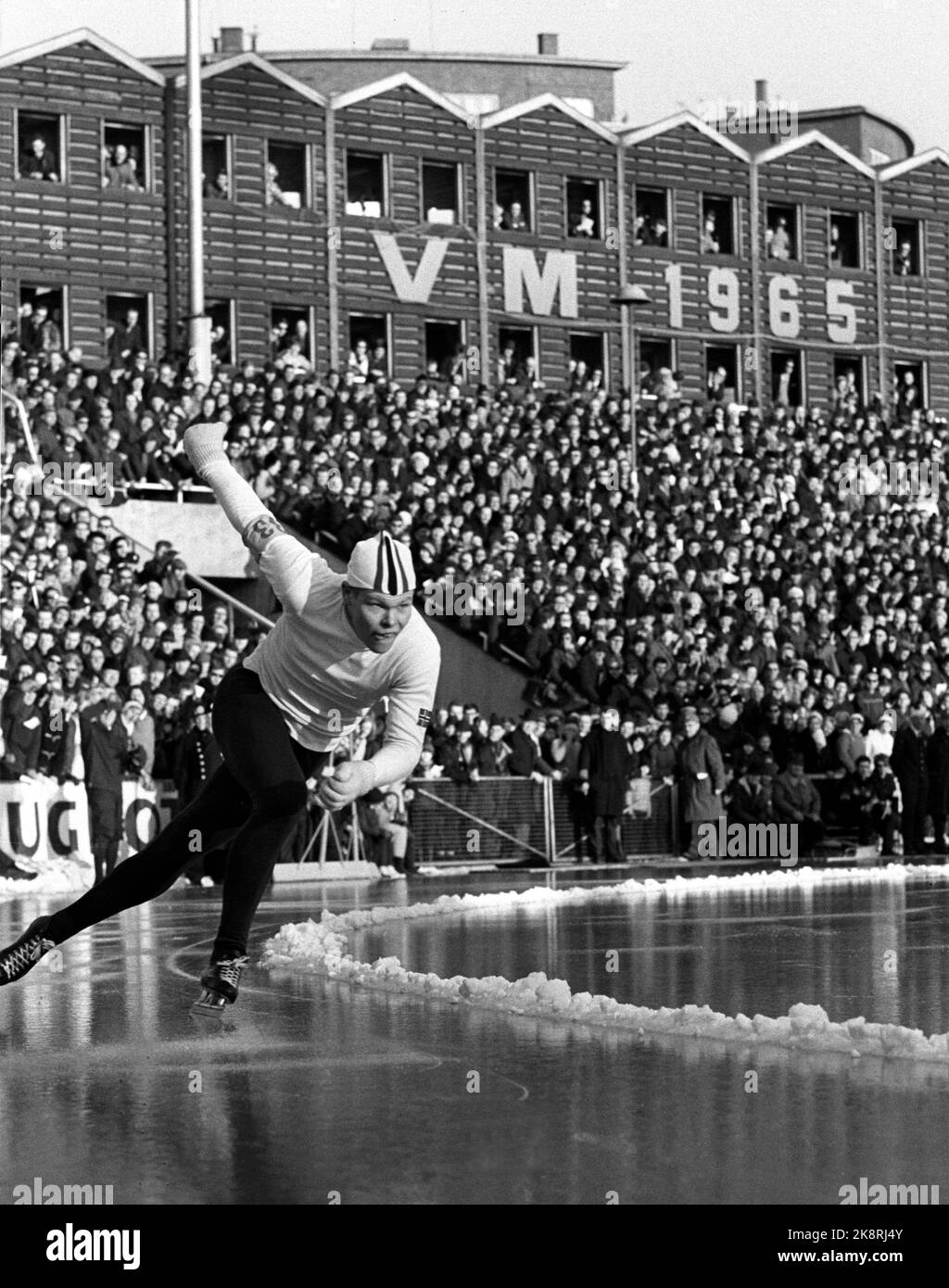 Oslo 19650214 World Championships im Bislett Stadium in Oslo, für ...