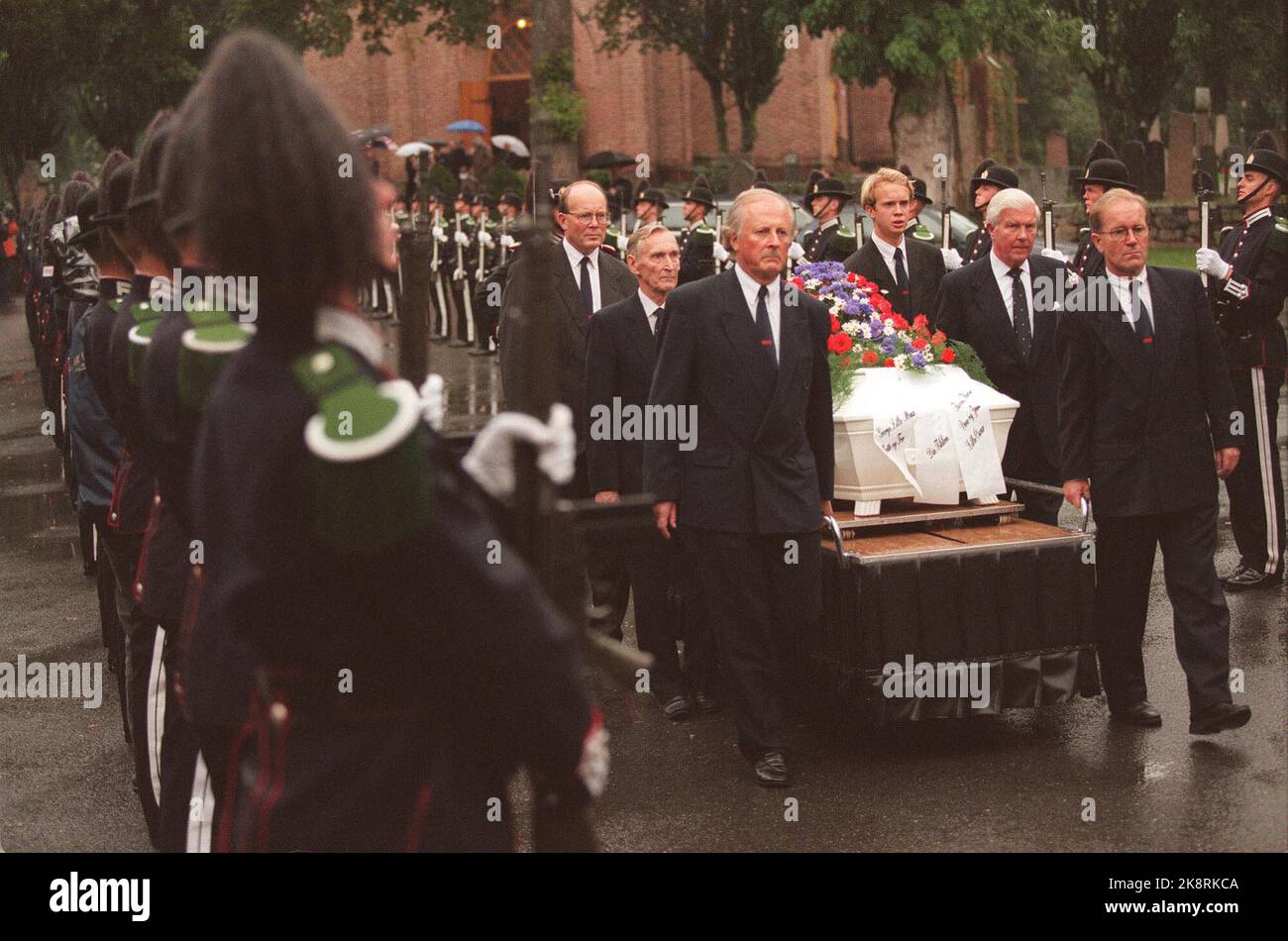 Asker 19960927: Der Kriegsheld Max Manus (1914-1996) wurde in der Asker ...