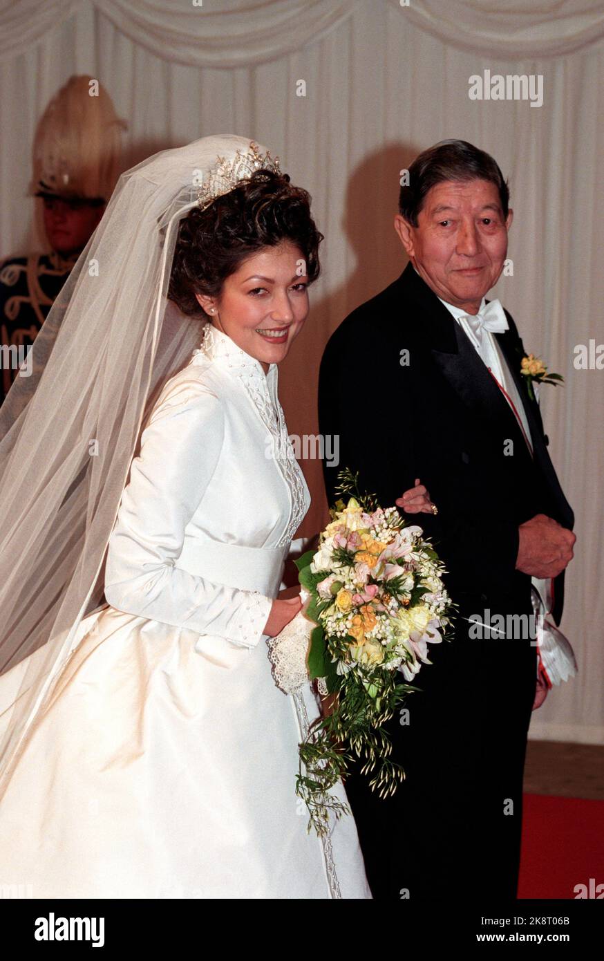 Kopenhagen. Königliche Hochzeit in Dänemark. Prinz Joachim heiratet ...