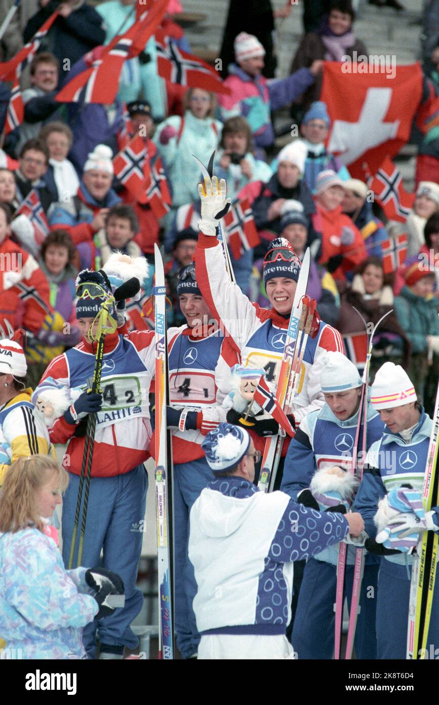 Trond einar elden und barde jorgen elden foto der norwegischen flagge -Fotos und -Bildmaterial ...