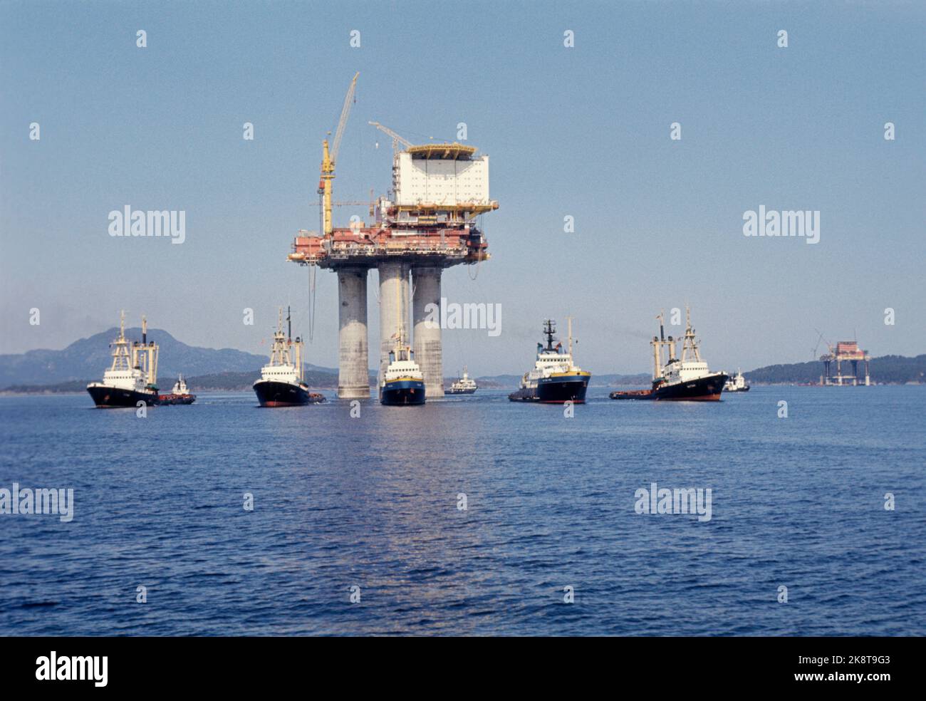 Die bohrinsel statfjord a -Fotos und -Bildmaterial in hoher Auflösung ...