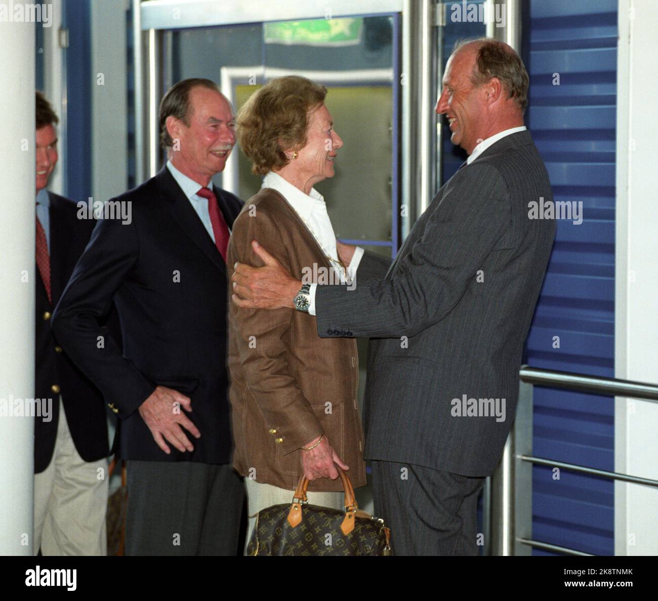 Oslo 19910719 Kronprinz Haakon wird 18 Jahre alt, und am Vortag kommen ...