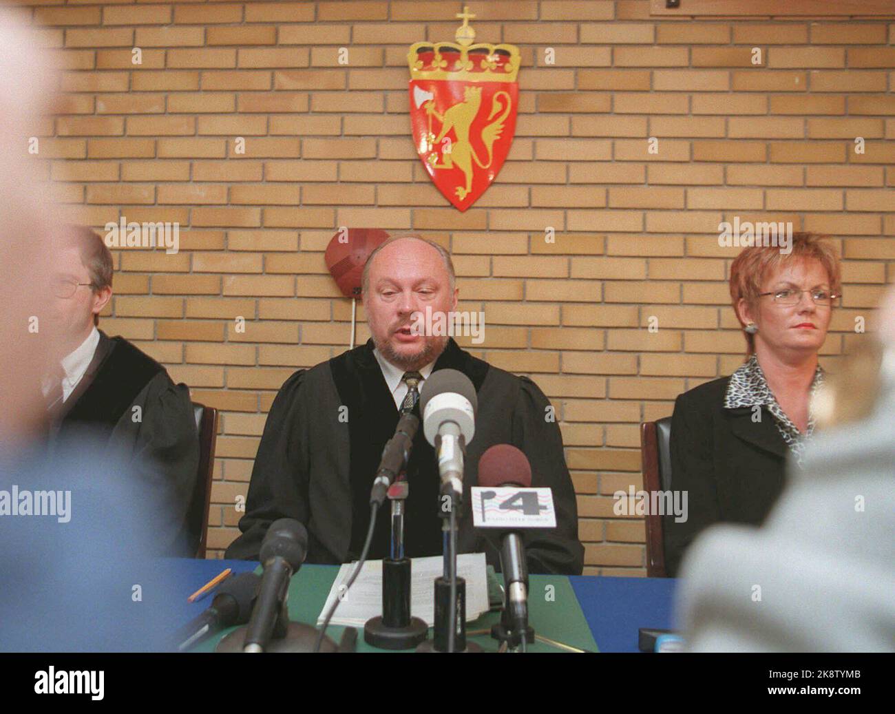 Das Urteil im Fall Birgitte Tengs. Der Richter Bjørn Solbakken ...