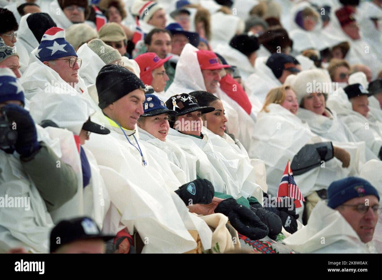 Olympische Winterspiele 19940212 in Lillehammer. Eröffnungszeremonie ...